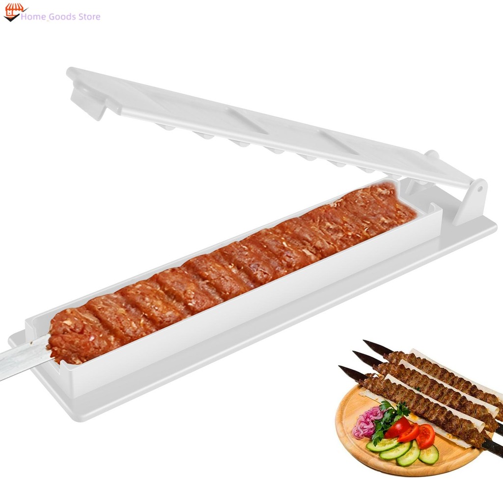 Kebab Maker Food Grade Plastic Kebab Press Manual Kebab Mould Reusable ...