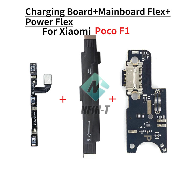 For Xiaomi Poco F1 Charging Port Board Connector Mainboard Motherboard ...
