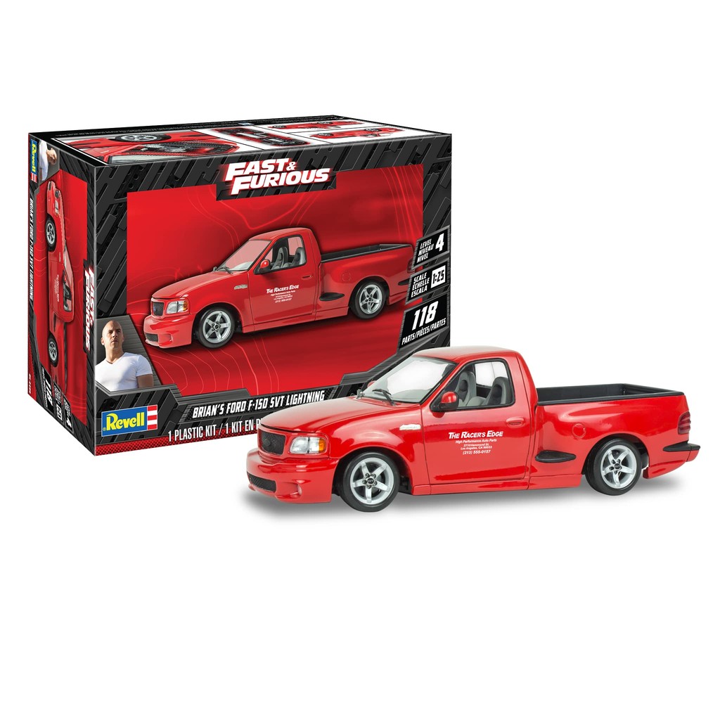 Revell 85-4499 Fast & Furious Brian Ford SVT Lightning Model Car Kit 1: ...