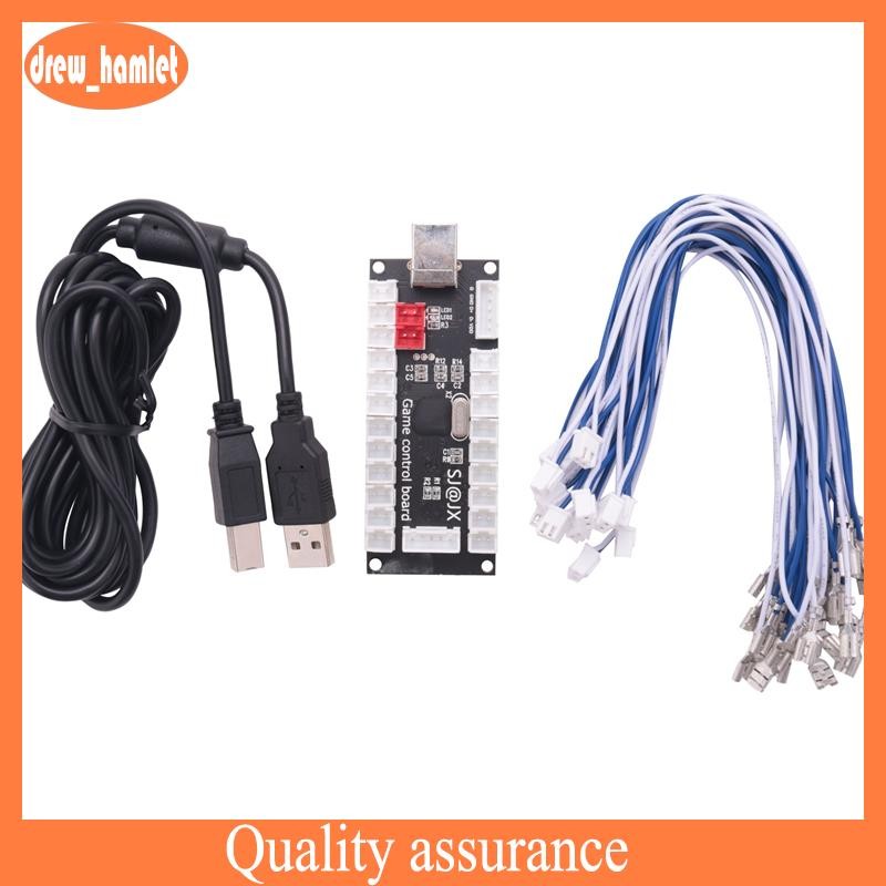 Zero Delay Arcade Usb Encoder Pc To Joystick For Mame Jamma & Other Pc ...