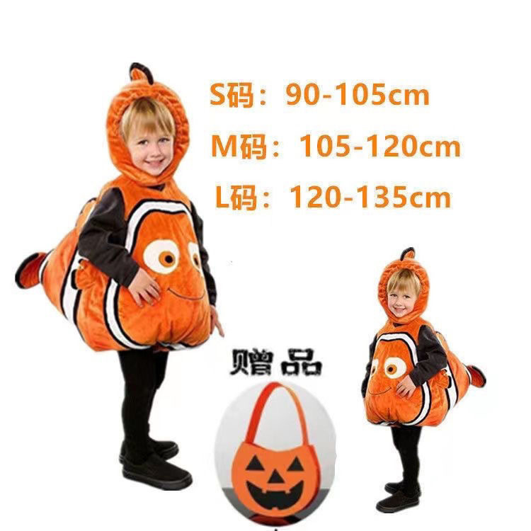 New Clothing Finding Nemo Nemo Clownfish Suit Children Sea Animal ...