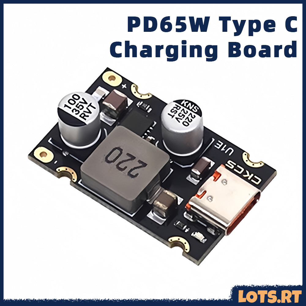 DC 12-30V PD65W Type C Charging Module Fast Charging Board Apple PD3.1 ...