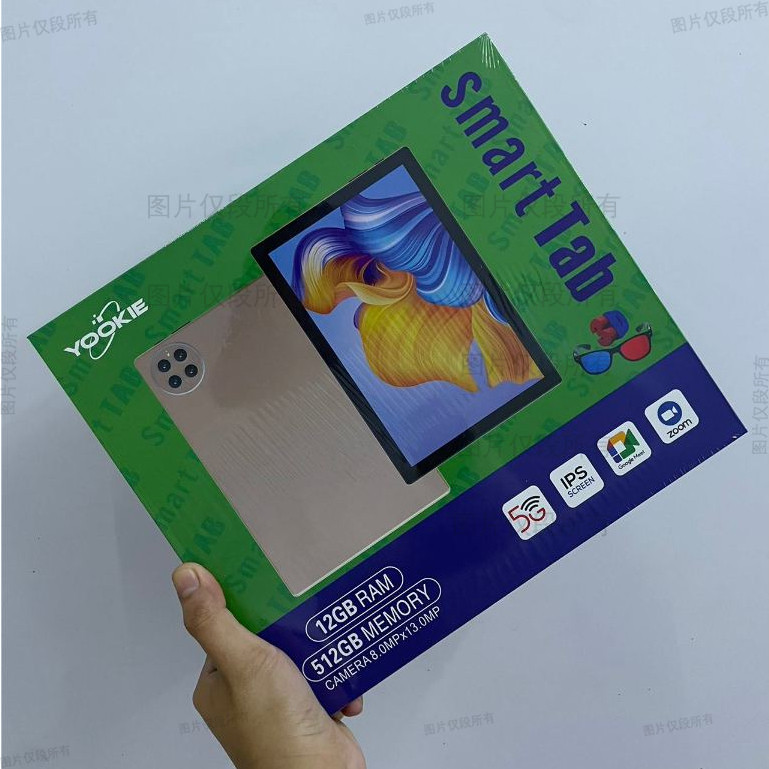 Smart tablet android tablet for kids 12GB+512GB 6000mAh Dual SIM with ...