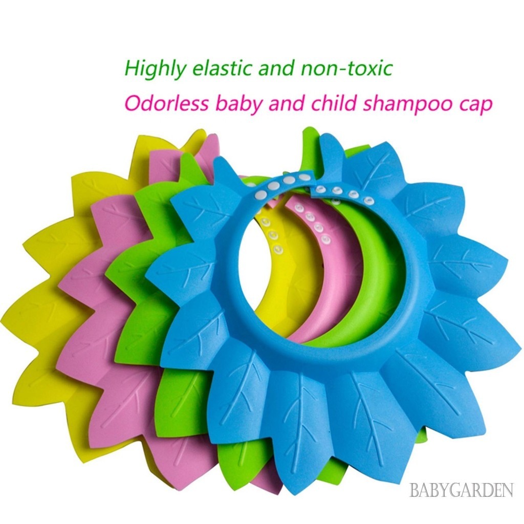 BAGA-Baby Shower Cap Flexible EVA Adjustable Bath Visor Toddler Shampoo ...