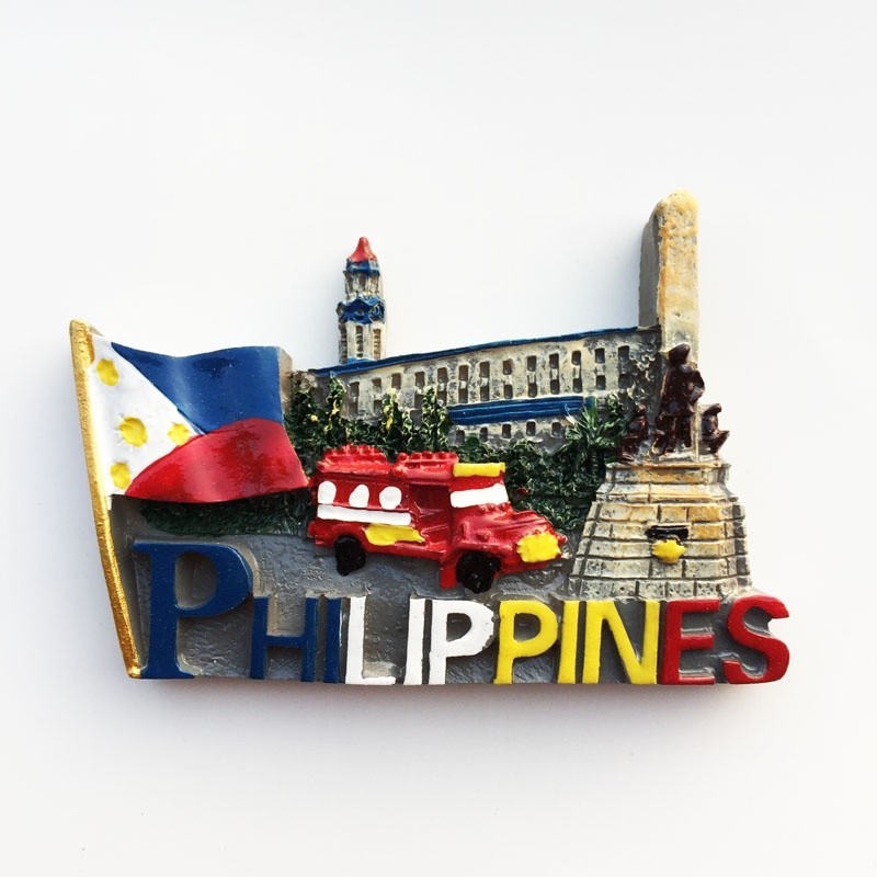 Philippines Manila Rizal Monument landmark Refrigerator Magnets 3D ...