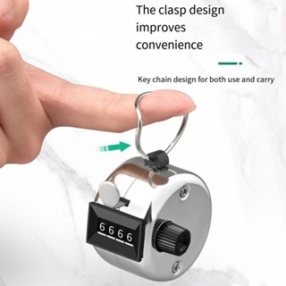 QINGRAN Hand Tally Counter, 4-Digit Handheld. Manual Lap Counter ...
