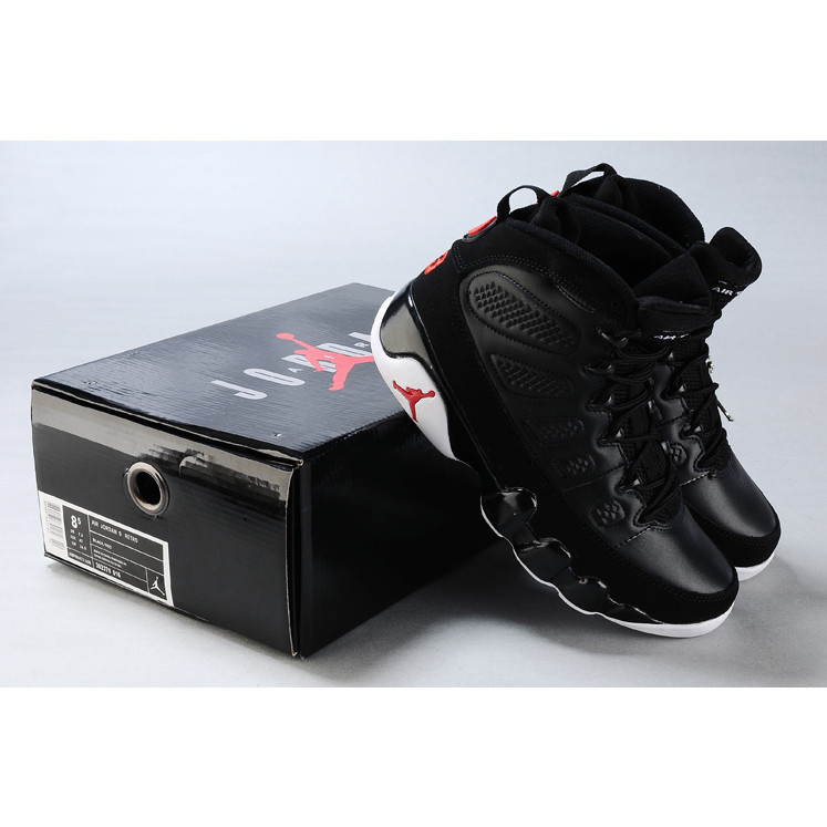 2024 Ready stock Air Jordan 9 Retro Black Men's Sneakers AJ9 Basketball ...