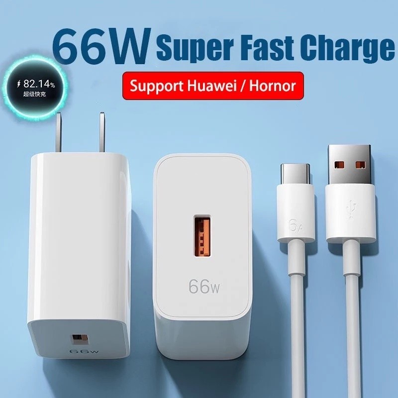 Original 66W Max Super Fast charger Fast Quick Wall charger with 6A ...
