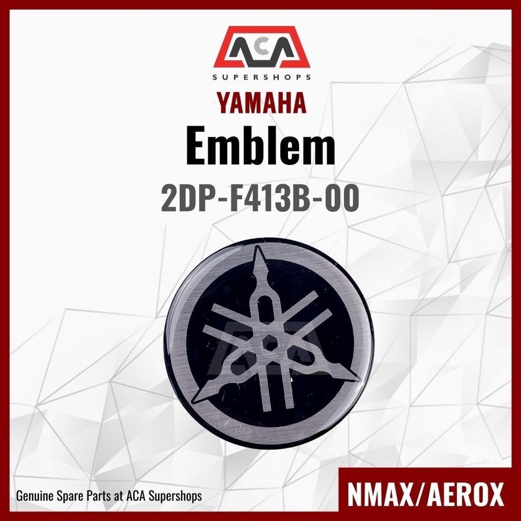ORIGINAL EMBLEM NMAX (2DP-F413B-00) / (BJN-F413B-00)(YAMAHA GENUINE ...