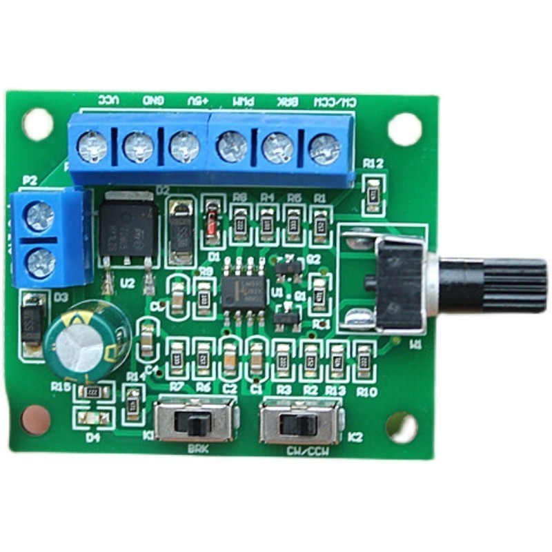 فWith drive brushless motor PWM speed control board DC8-24V brushless ...
