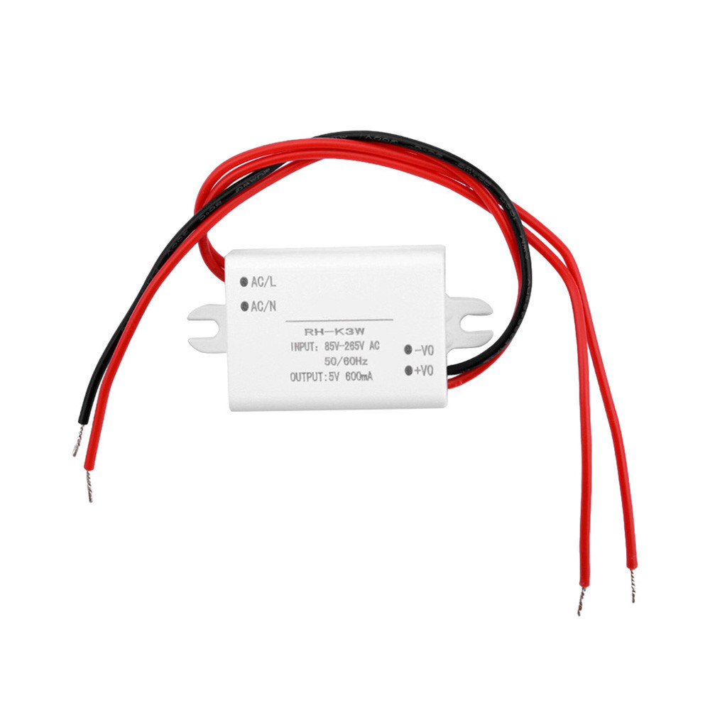 Occkic AC/DC to DC Buck Power Supply Module AC85-220V to DC 3.3V 5V 9V 12V 3W Mini Step-Down ...