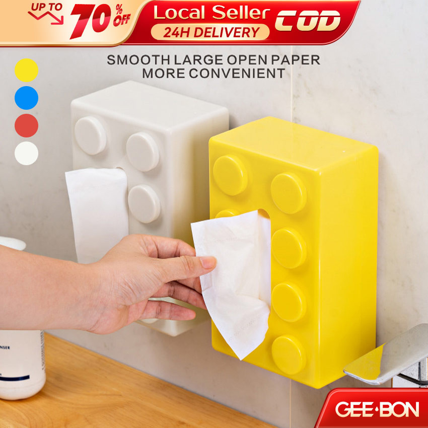 GEEBON Building Block Tissue Holders Household Napkin Storage Box For ...