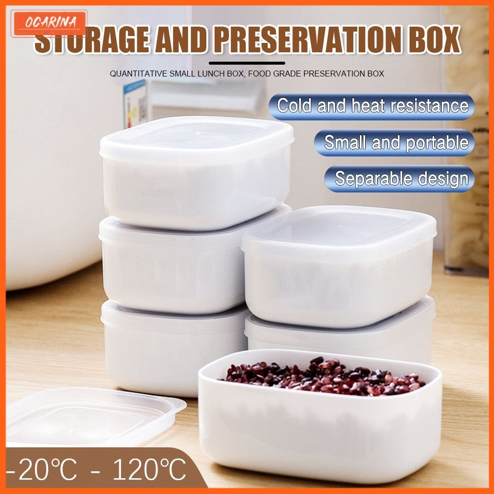 Mixed Grain Rice Portion Freezer Box Quantitative Small Lunch Box ...