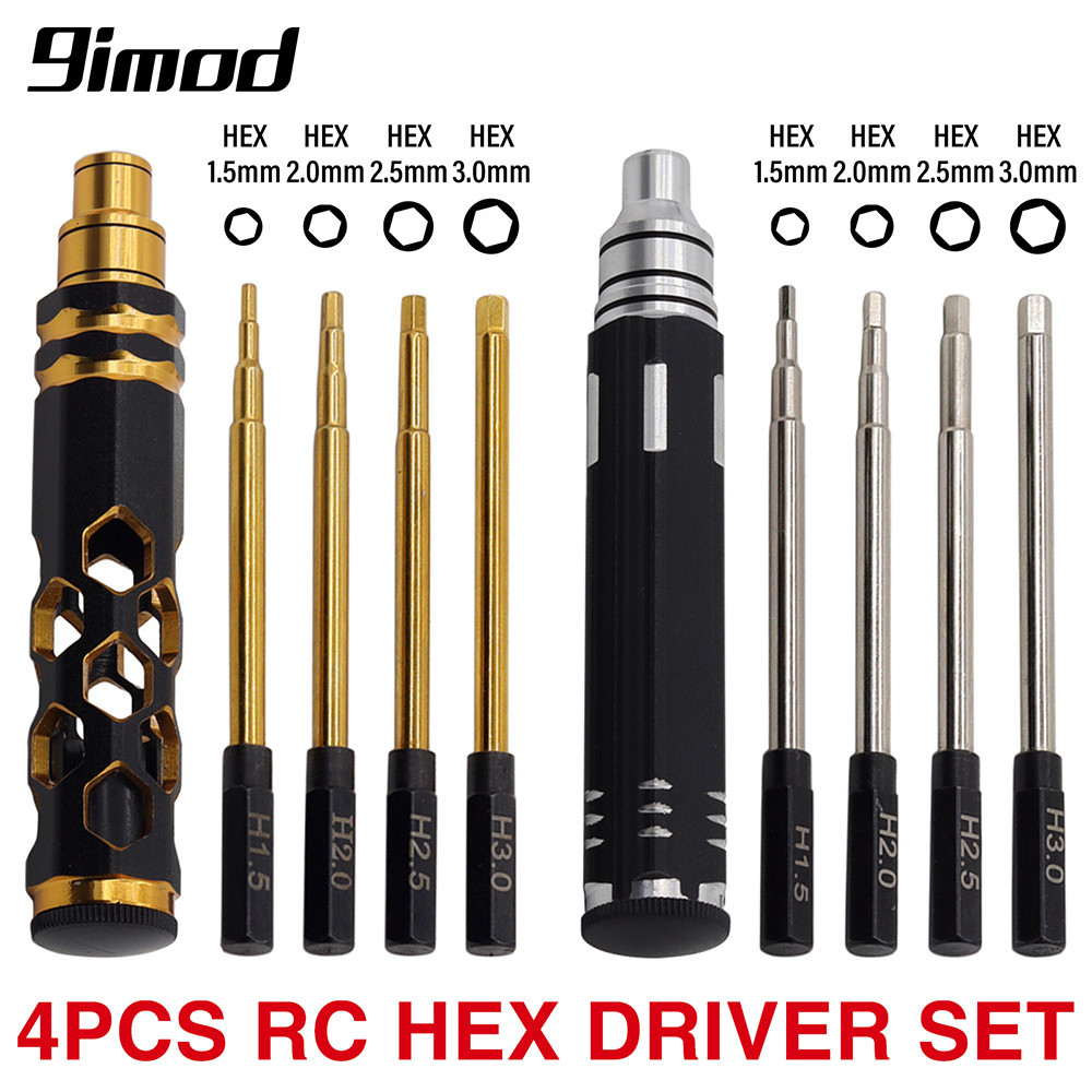 9IMOD RC Hex Driver Set Hex Allen Screwdriver Kit 1.5mm 2.0mm 2.5mm 3.0mm Repair Tools | Shopee ...