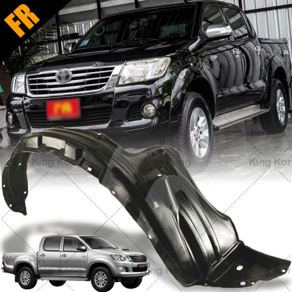 Car front fender liner for TOYOTA HILUX 2005 2006 2007 2008 2009 2010 ...