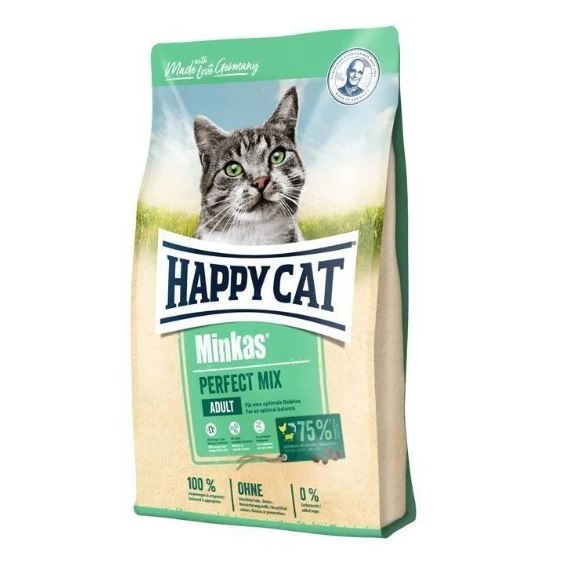 Happy Cat Minkas Perfect Mix Adult Cat Food 500gr | Shopee Philippines