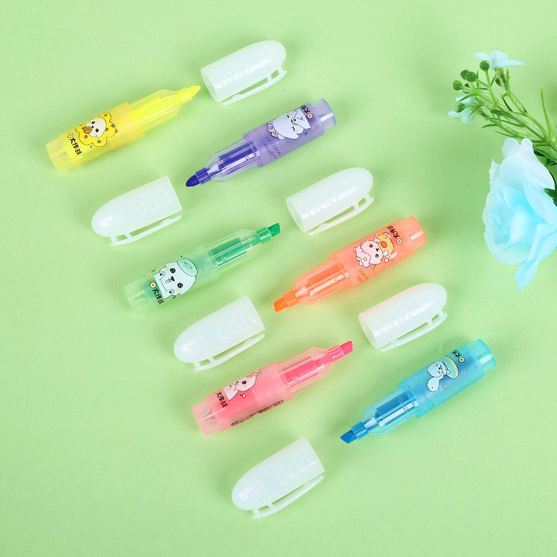 Cute Luminous Pen DIY Portable Highlighter Handbook Pen mini ...