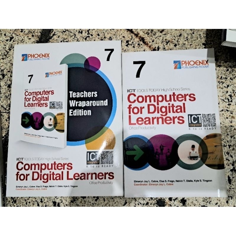 Computer for Digital Learners Textbook & Teachers Wraparound Edition grade 7 8 9 10 Onhand ...
