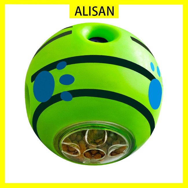 LTY Wiggle Giggle Ball Dog Toy, Interactive Rolling Leakage Food Ball ...