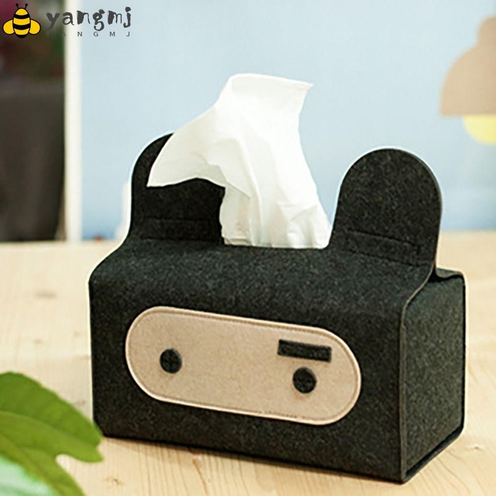 YANGMJ Decorative Tissue Box Holder, Cute Cartoon Tissue Box Cover ...