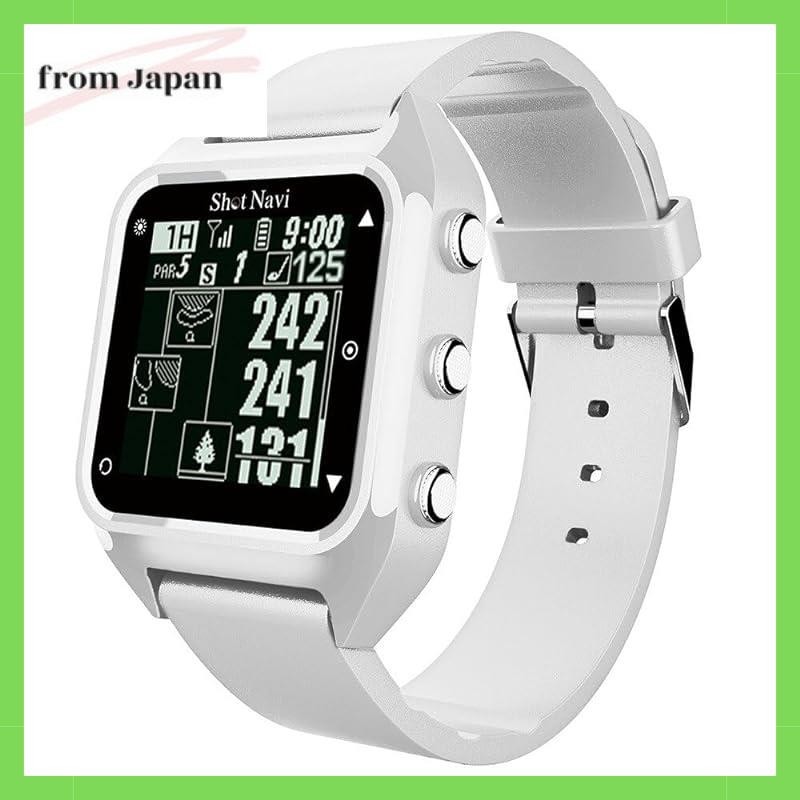 Shot Navi Hug GPS Golf Navigation Wrist Watch Shot Navi Hug (White ...