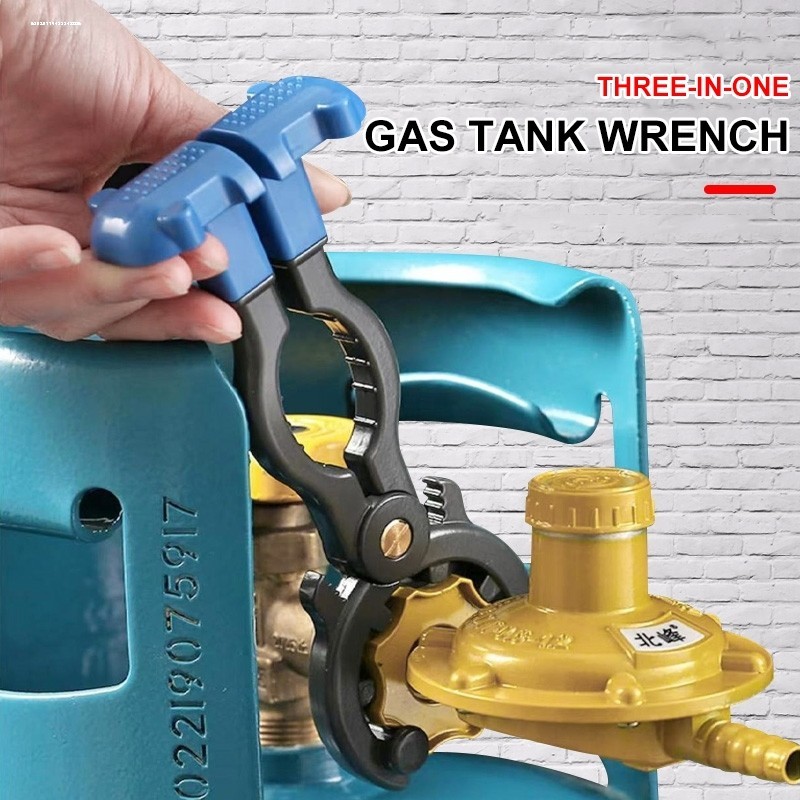 3 in 1 Multi-functional Gas Valve Wrench Gas Tank Pressure Reducing ...