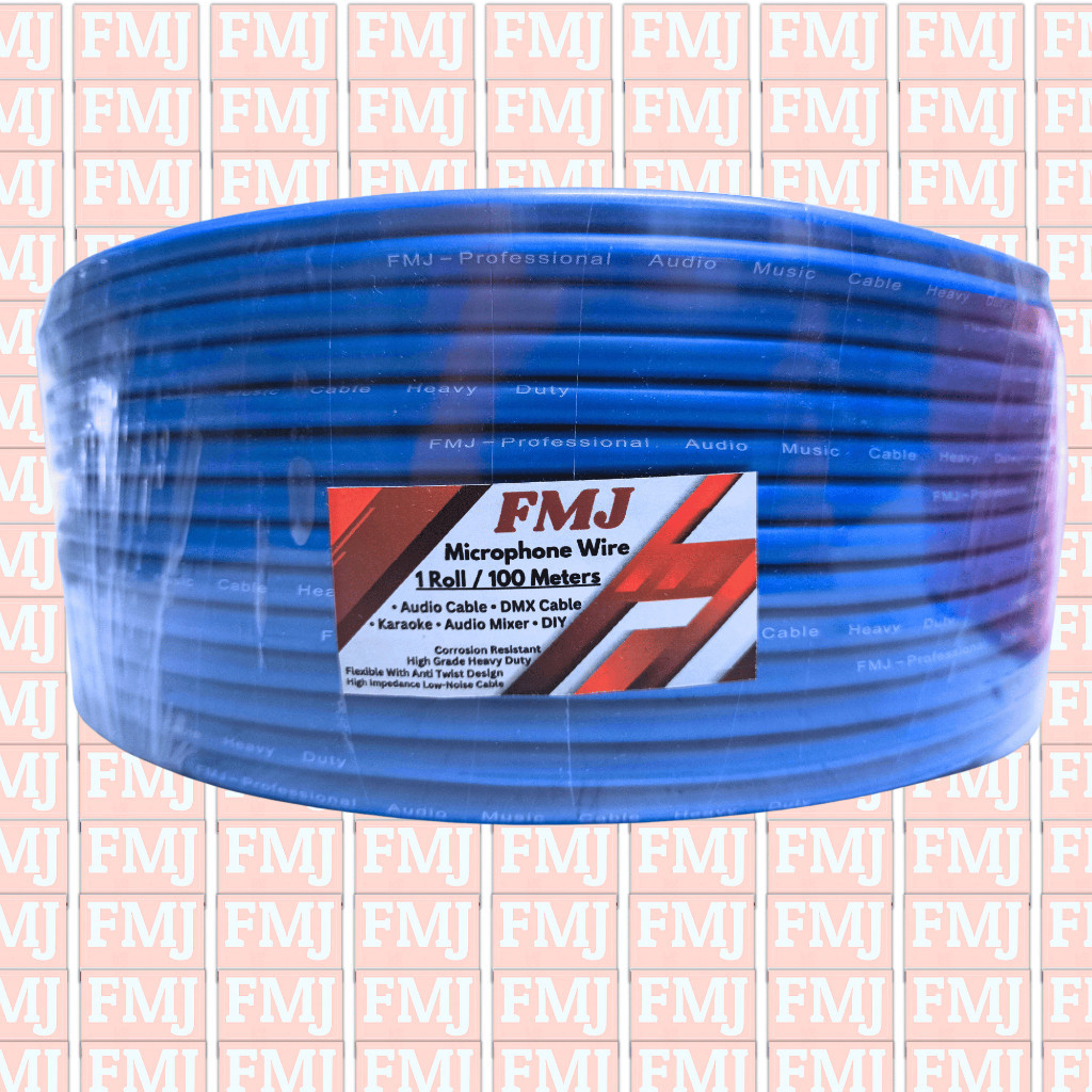 1 Roll Microphone Cable Wire Stereo Cord Heavy Duty Copper Wire 100 ...