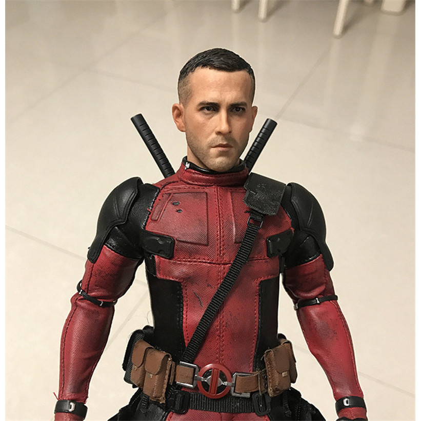 1/6 Deadpool Ryan Reynolds Normal head Eagle Head Eagle Ryan | Shopee ...
