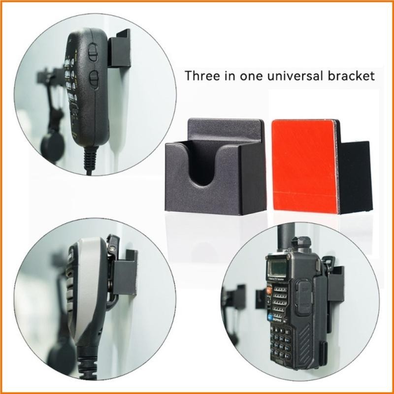 RUNUN Convenient 3 in 1 Clip for Car Radio Easy Secure Brackets for ...