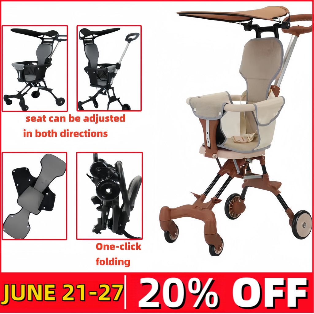 Stroller for Baby Girl Stroller for Toddler Foldable Baby Stroller ...