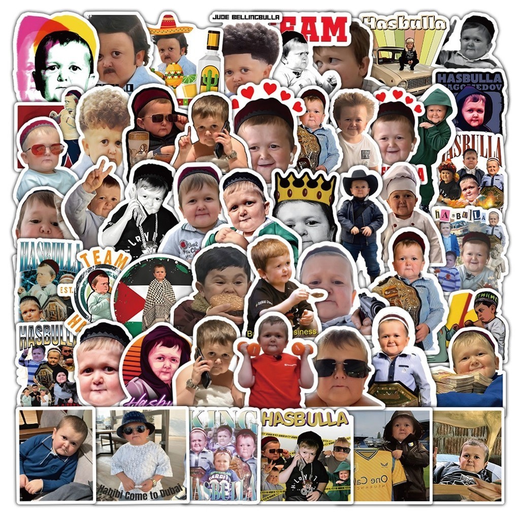 ReadyStockHasbulla Stickers Funny Meme Stickers For Kids Computer ...