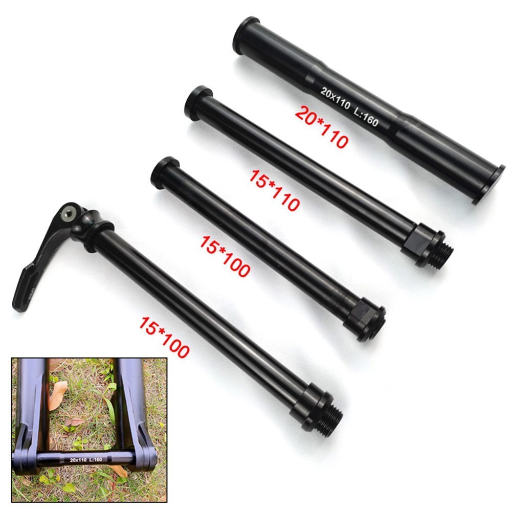 100*15mm/110*20mm Quick Release Thru Axle Skewer 1xFront Fork MTB Road ...