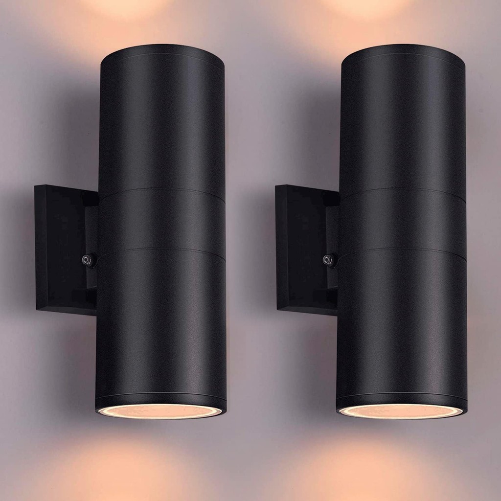 Up Dawn Outdoor Lights Exterior Wall Light Fixture Cylinder 3000K ...