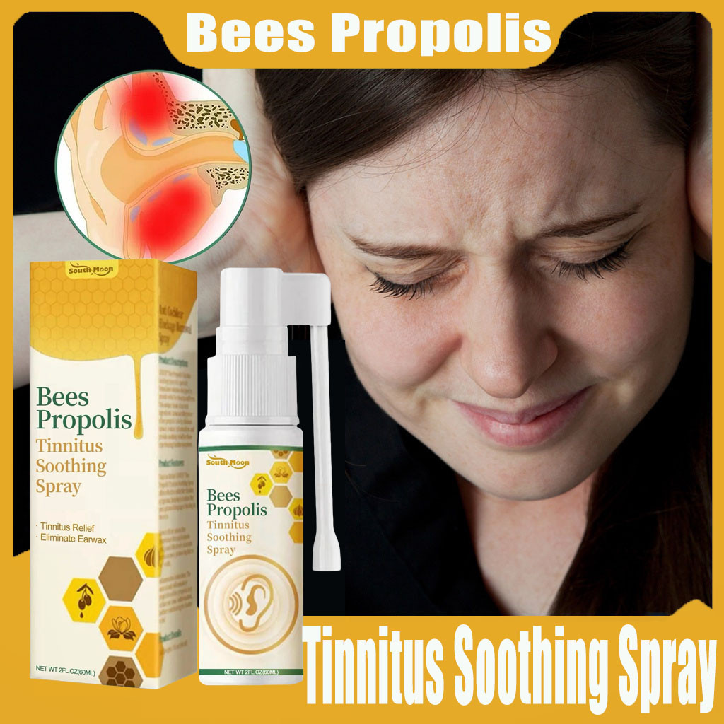 South Moon Tinnitus Liquid Ear Drops Spray Treatment Remover Earache