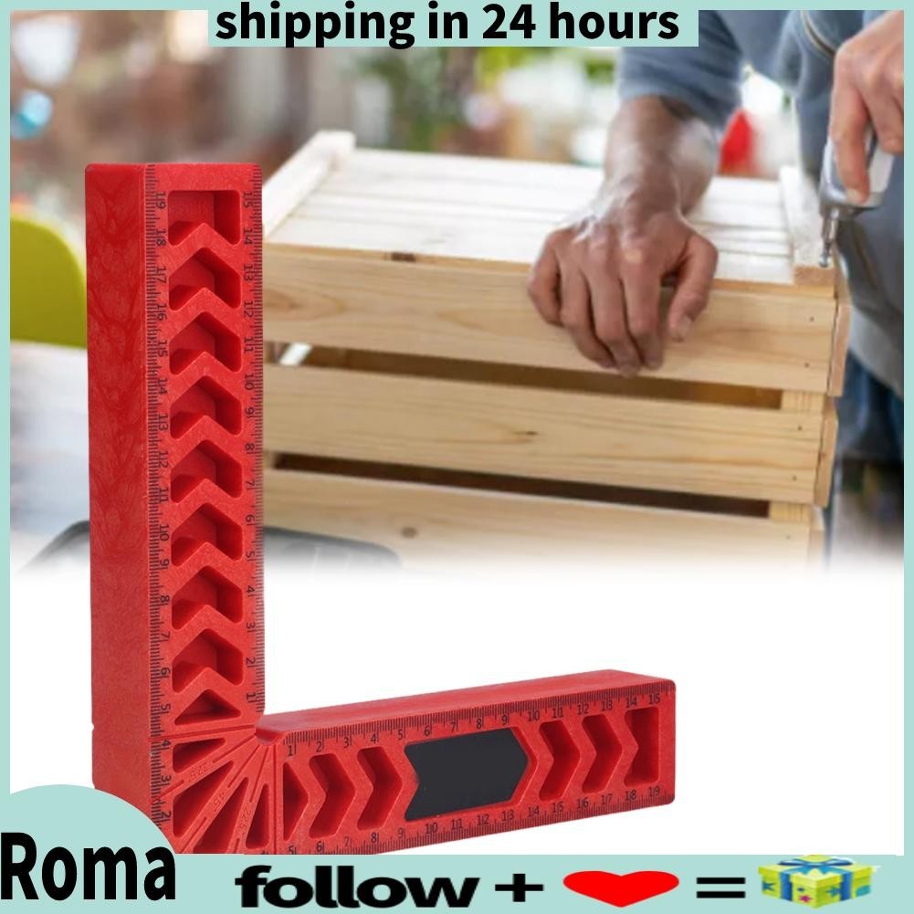 Romanticshop 90 Degree Positioning Square High Accuracy ABS Plastic ...