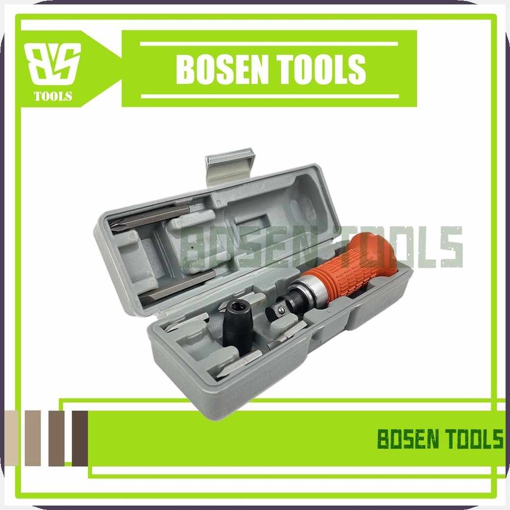Bosentools%Q>1/2#j`Hand+qA@Pb@Impact+zm@Driver+cy@Set+TF@with+sF@6 Bits ...