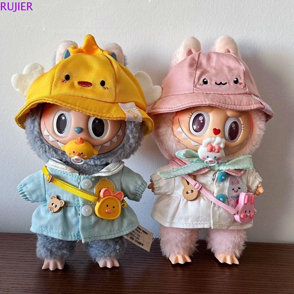 RUJIER Labubu Time Clothes, Labubu Time Dress Colorful Labubu Cotton ...