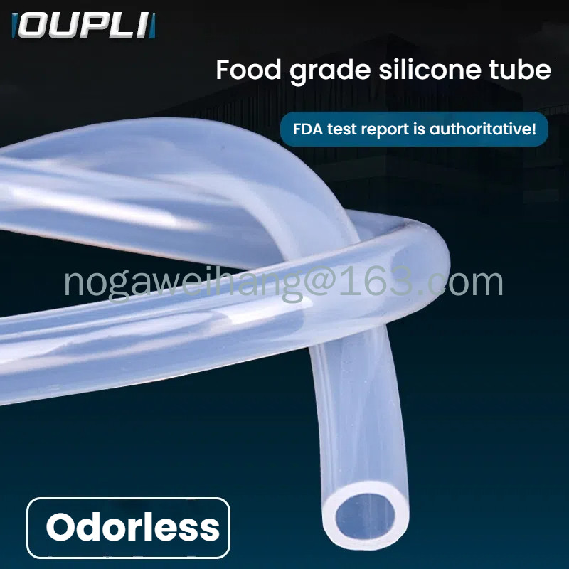 Transparent silicone hose with high temperature resistance 4/6/8/10 ...