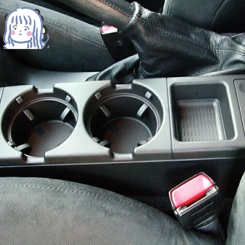 Double Hole Car Styling Front Center Console Storage Box Coin + Cup ...