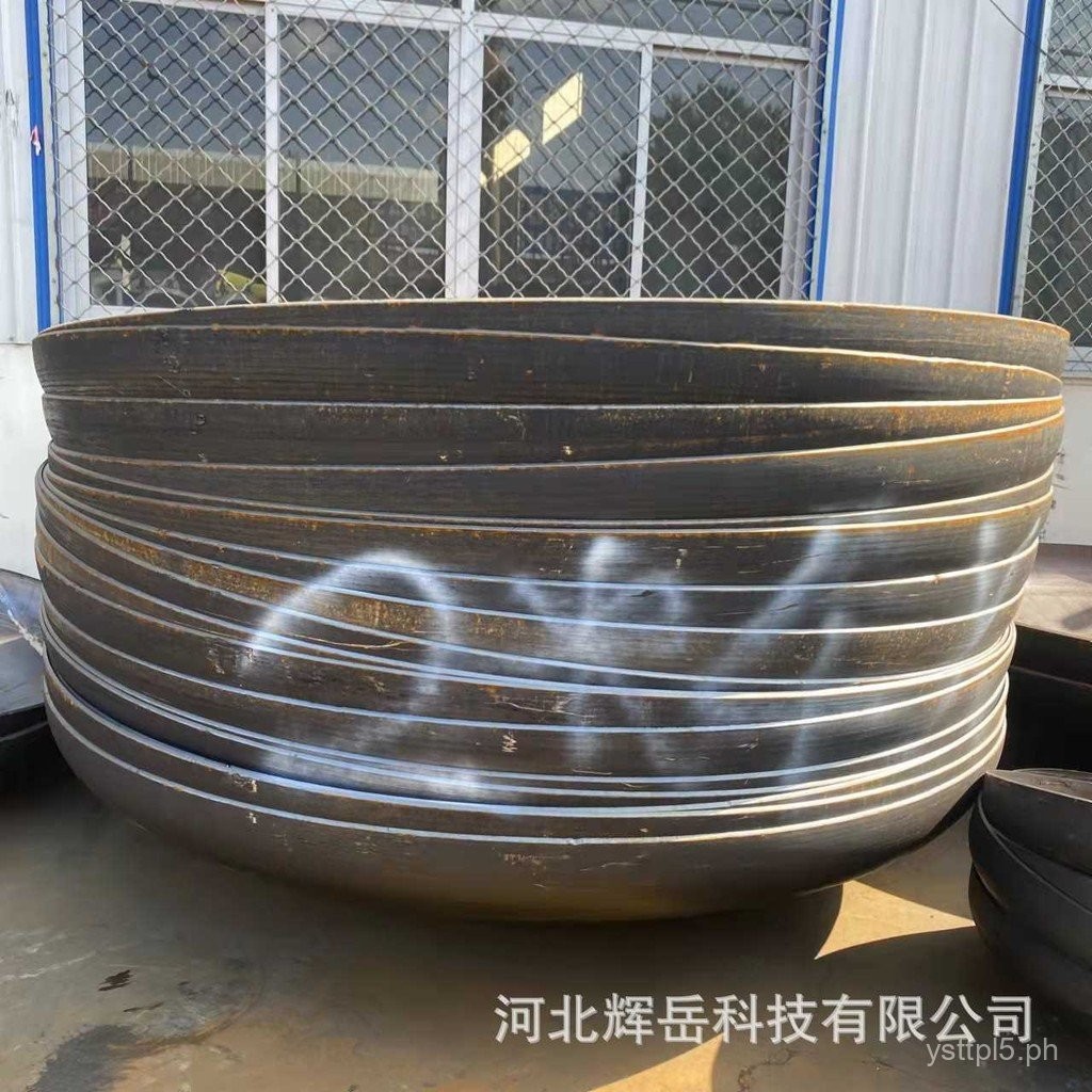 In-stock Large Diameter Carbon Steel Hemispherical Oval Cap Welded Flat ...