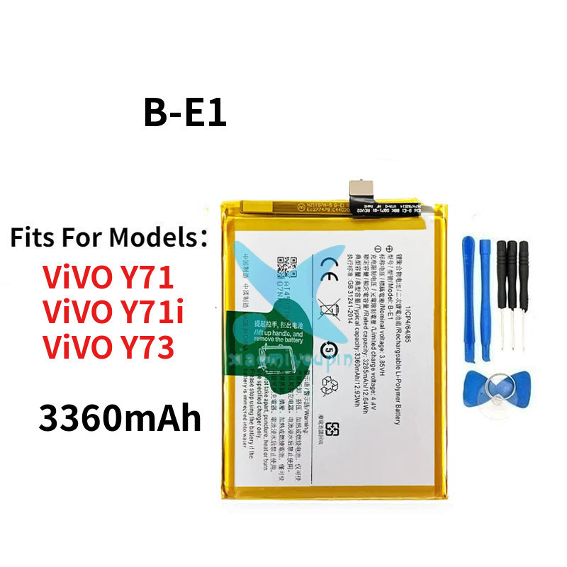 VIVO Y71 / Y71i BATTERY REPLACEMENT B-E1 | Shopee Philippines