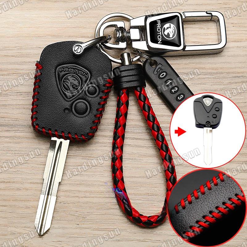 proton saga wira waja blm car key case proton saga car key covers cow ...