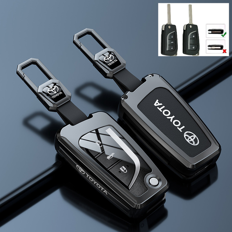 Key Fob Cover Remote Key Case For Toyota Revo Altis Innova Hilux Auris ...