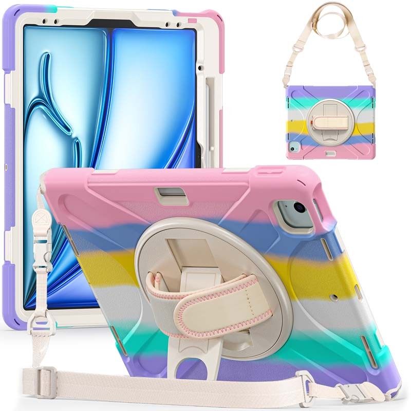 Anti-fall case for 2025 iPad Air 13 inch M3 A3271 A3269 M2 A2898 A2899 ...