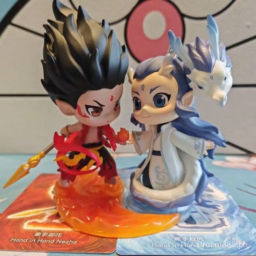 Cute Pop mart Nezha: The Mythical Child Who Stirred the Sea Born to Be ...