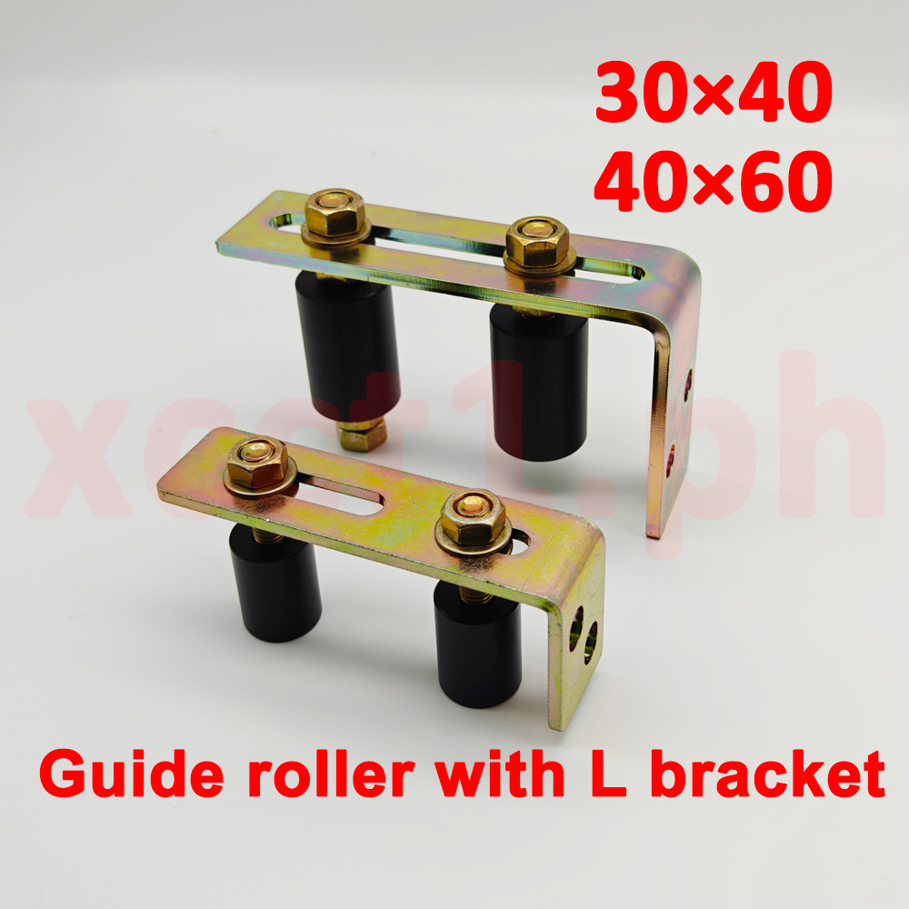 Sliding gate top guide nylon rollers with L bracket set upper nylon ...