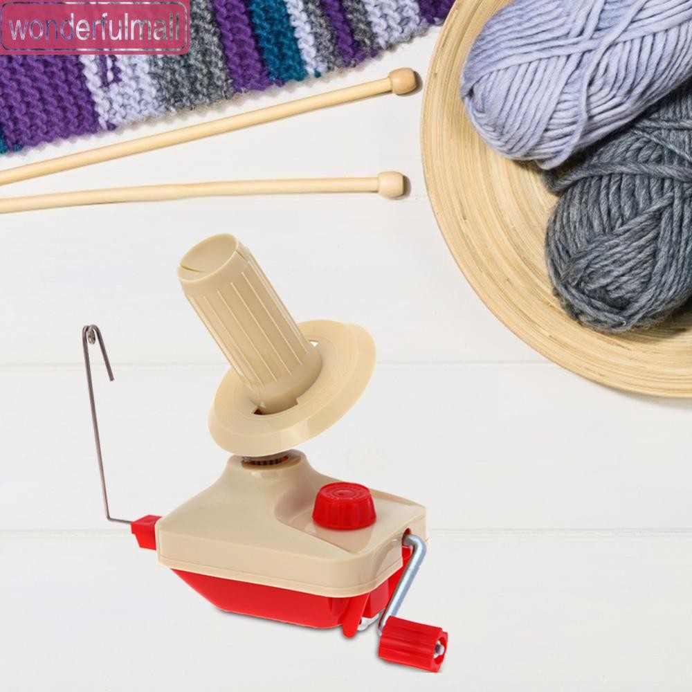 ♚WM♚ Hand Operated Yarn Winder Wool Winding Machine for Household ...