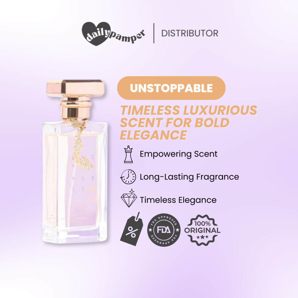 Ryx Skin Unstoppable Perfume EDP | Luxury Bold Fragrance for Confidence ...