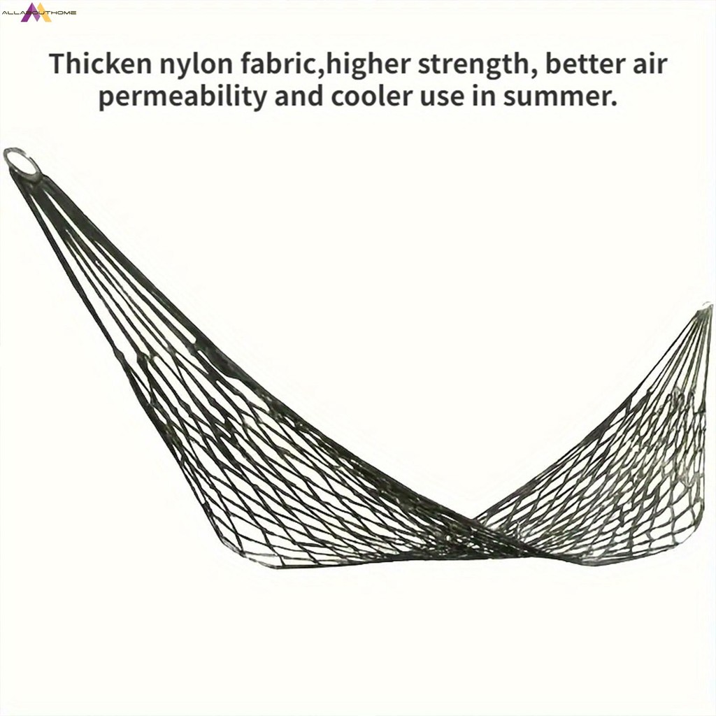 Mesh Rope Hammocks for Outside Outdoor Camping Mesh Nylon Rope Hammock ...