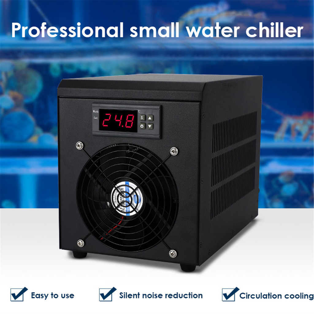 180W 60L Sustainable Refrigeration Aquarium Water Chiller Fish Tank ...